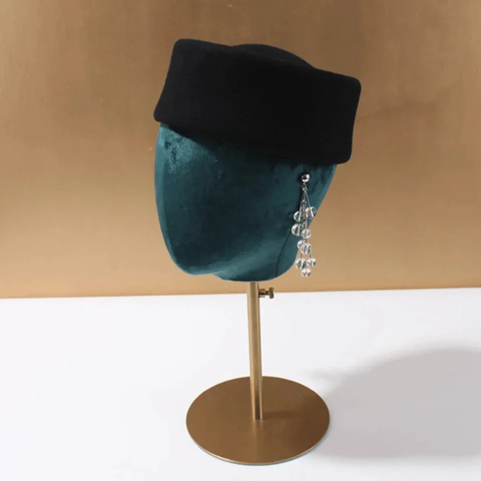 Hard Top Wool Felt Berets British Retro Vintage... From Xuan05, $11 ...