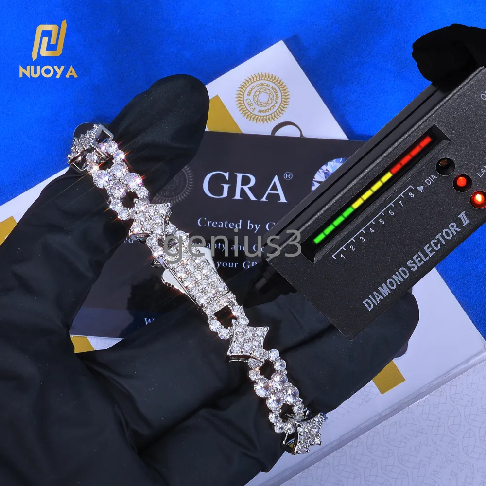 925 Silver Bracelet 55 cm Rope Chain with Spring Lock Clasp and VVS ...