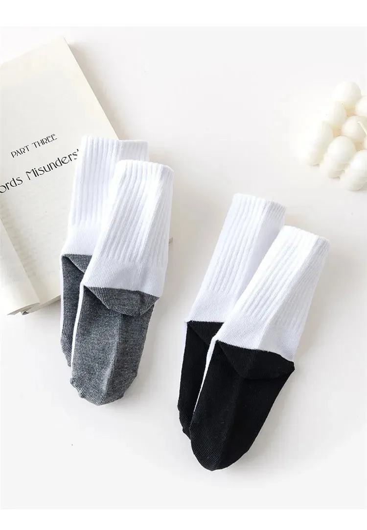 Cotton Knit Children Socks for Autumn Winter, Soft Warm Kids Student ...