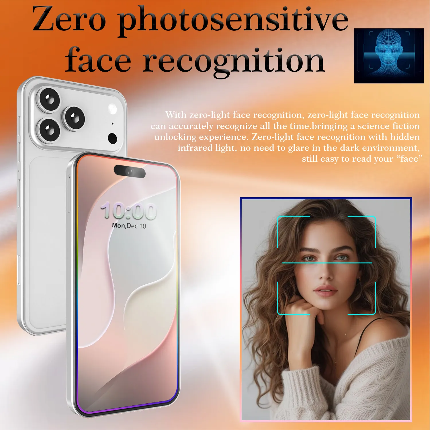 i17 Pro Max 5G smartphone Snapdragon 8 Elite 12-core 22GB RAM 2TB ROM 7 ...