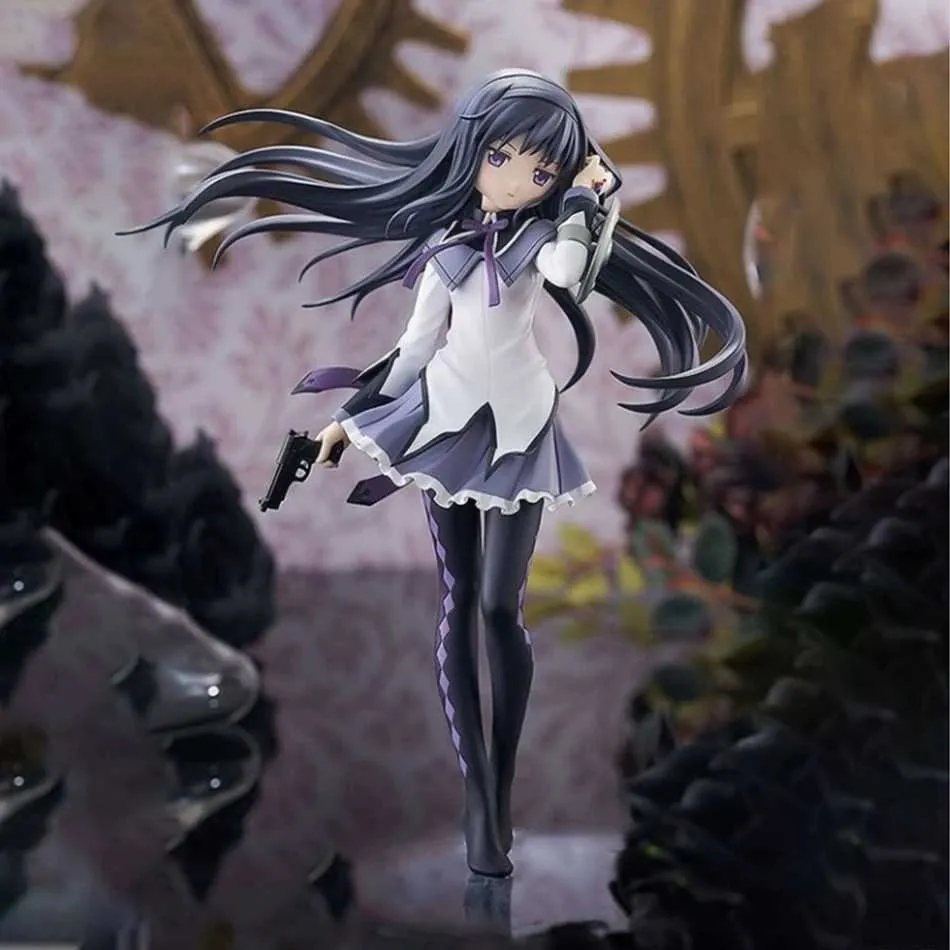 15 in 8 cm Anime Madoka Magica Homura Akemi PVC Figure Collectible Toy ...