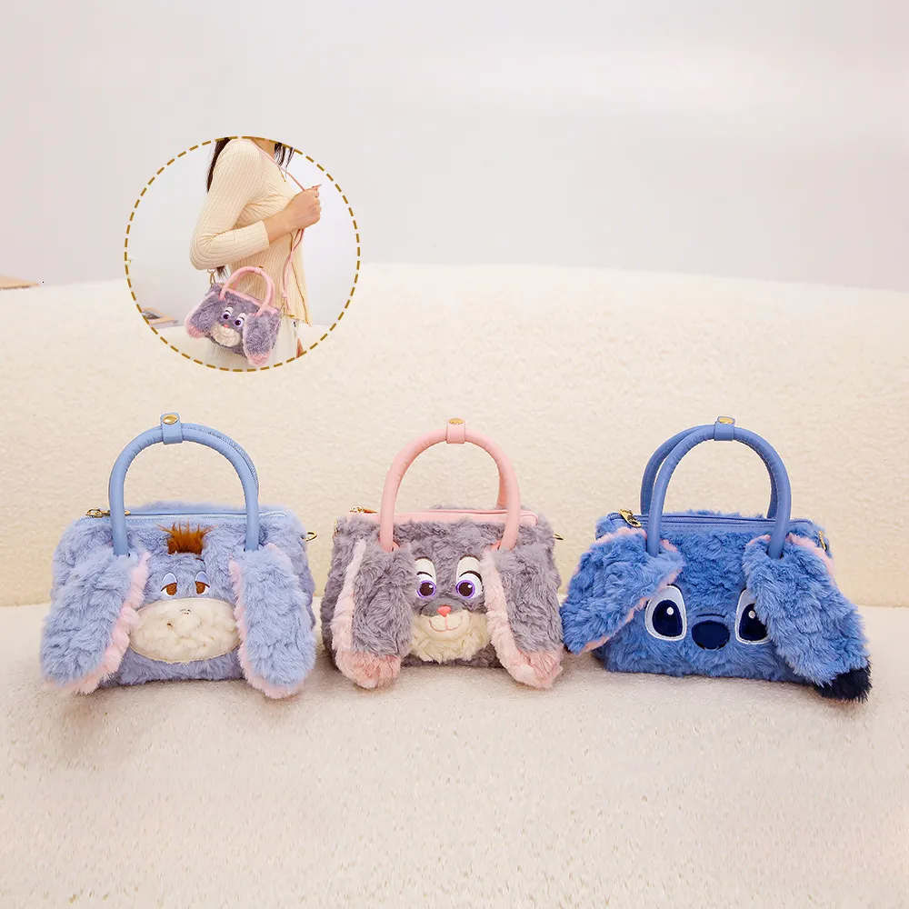 Judy Hopps Plush Crossbody Bag Adorable Stuffed Animal Handbag For ...