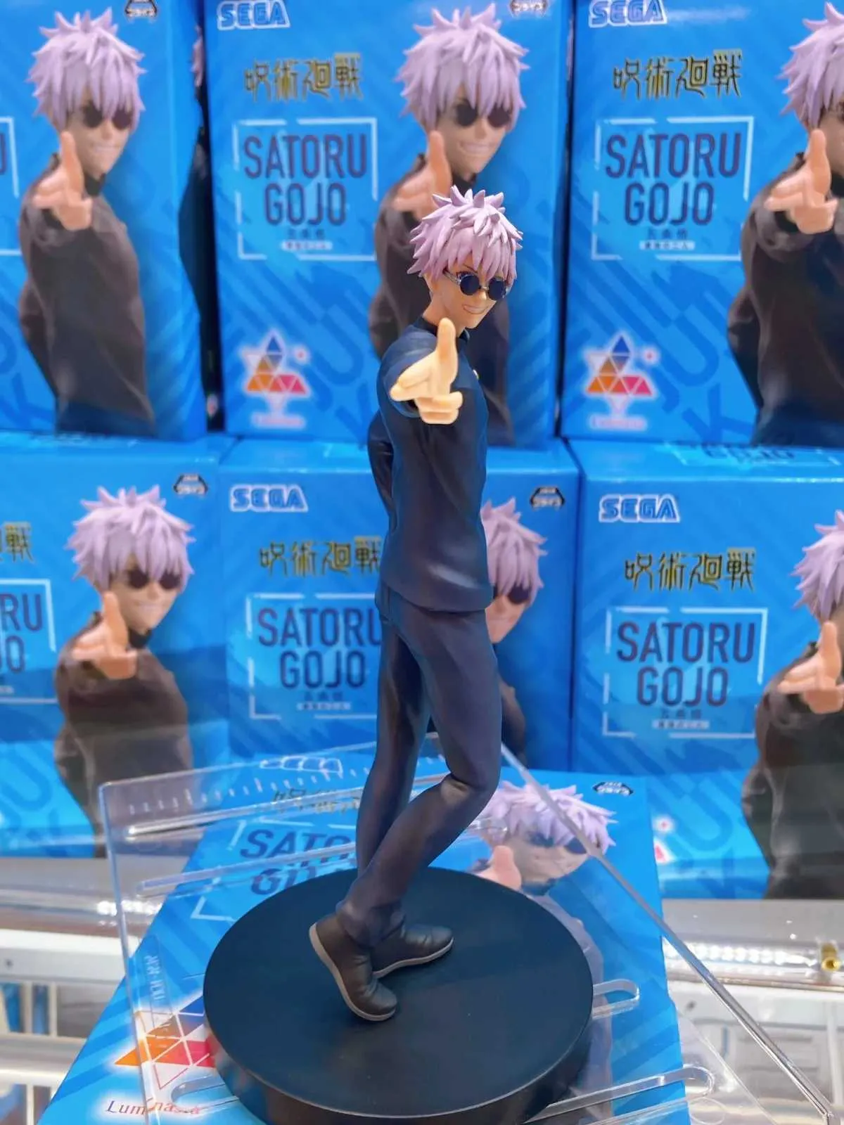 17cm Jujutsu Kaisen Gojo Satoru PVC Anime Figure Collectible Statue ...