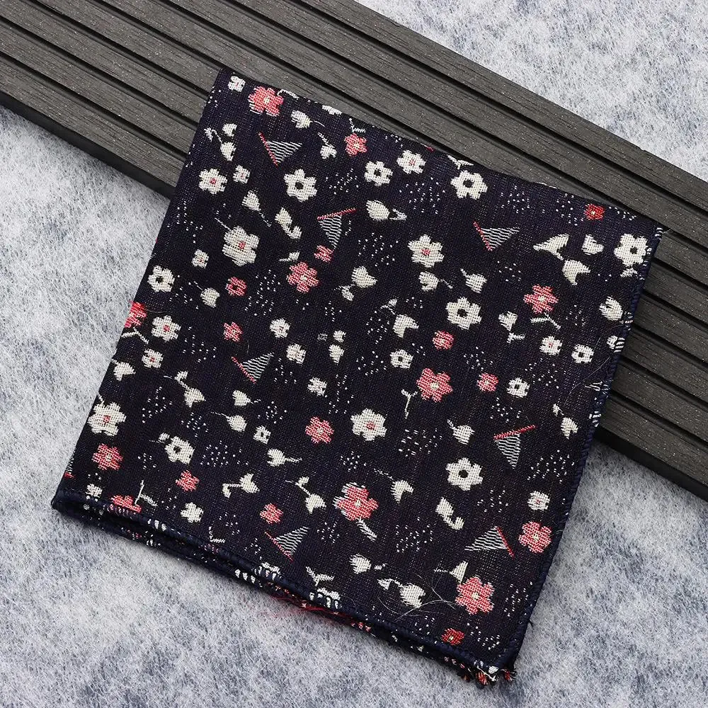 Fashion Green Nylon Satin Chest Towel Handkerchief with Embroidery for ...