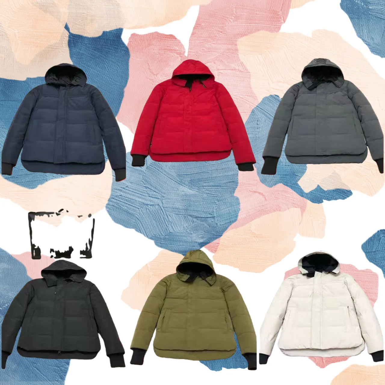 MA Unisex Ski Down Jackets Short Lightweight Warm... From Luxelabel ...