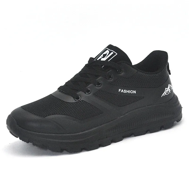 Men's Sneakers Casual Breathable Waterproof Vulcanized Sole Non-Slip ...