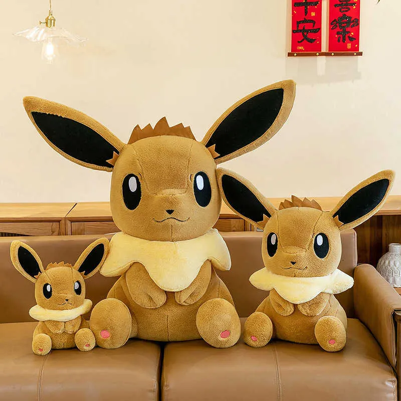 Pokmon Plush Toy Eevee Doll Pet Elf Stuffed Animal Pillow Claw Machine ...