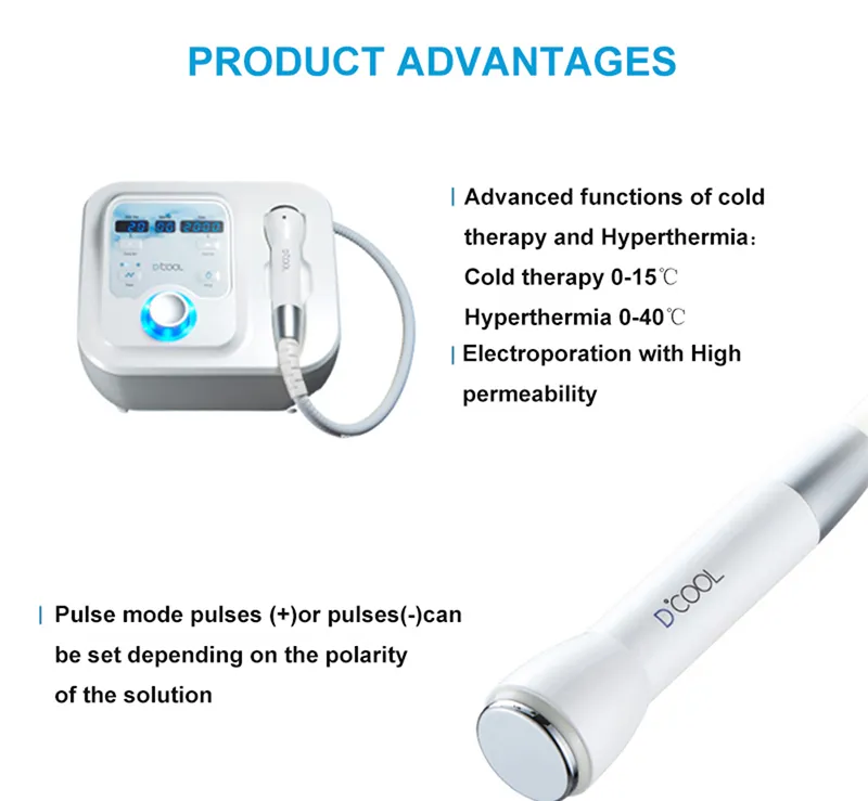 Dcool Portable Electrotherapy Device for Skin Firming and Wrinkle ...