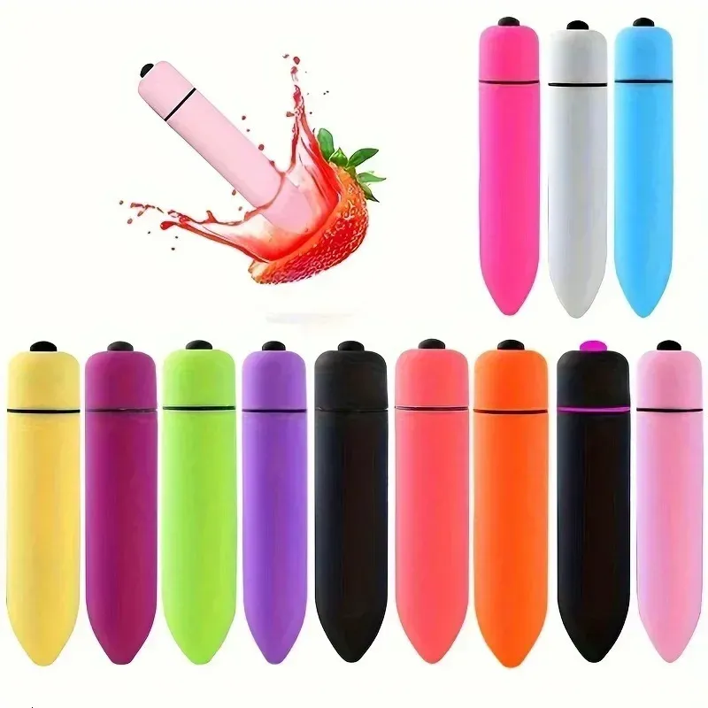 Mini Vibratory Face Massager Lipstick-Sized Waterproof Battery-Powered ...