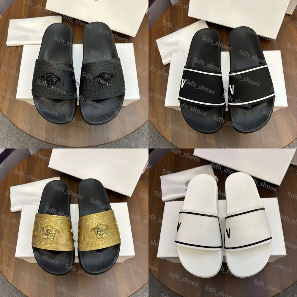 Unisex PU Rubber Slippers with Bonded Leather PU Insole, Medium Width ...