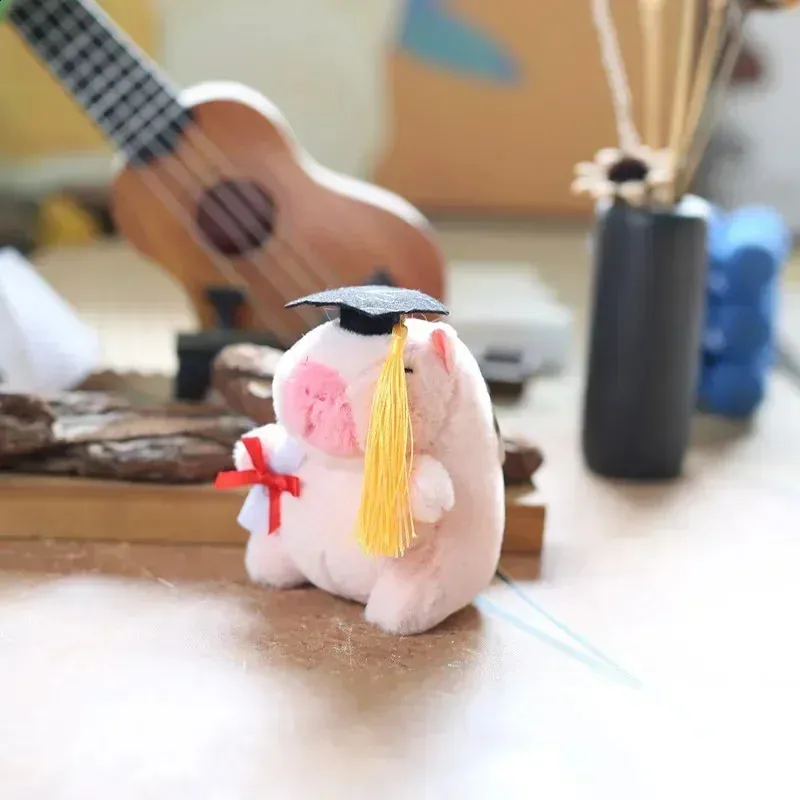 Graduation Capybara Plush Toy Doctor Hat Stuffed Animal Plushie Kawaii ...