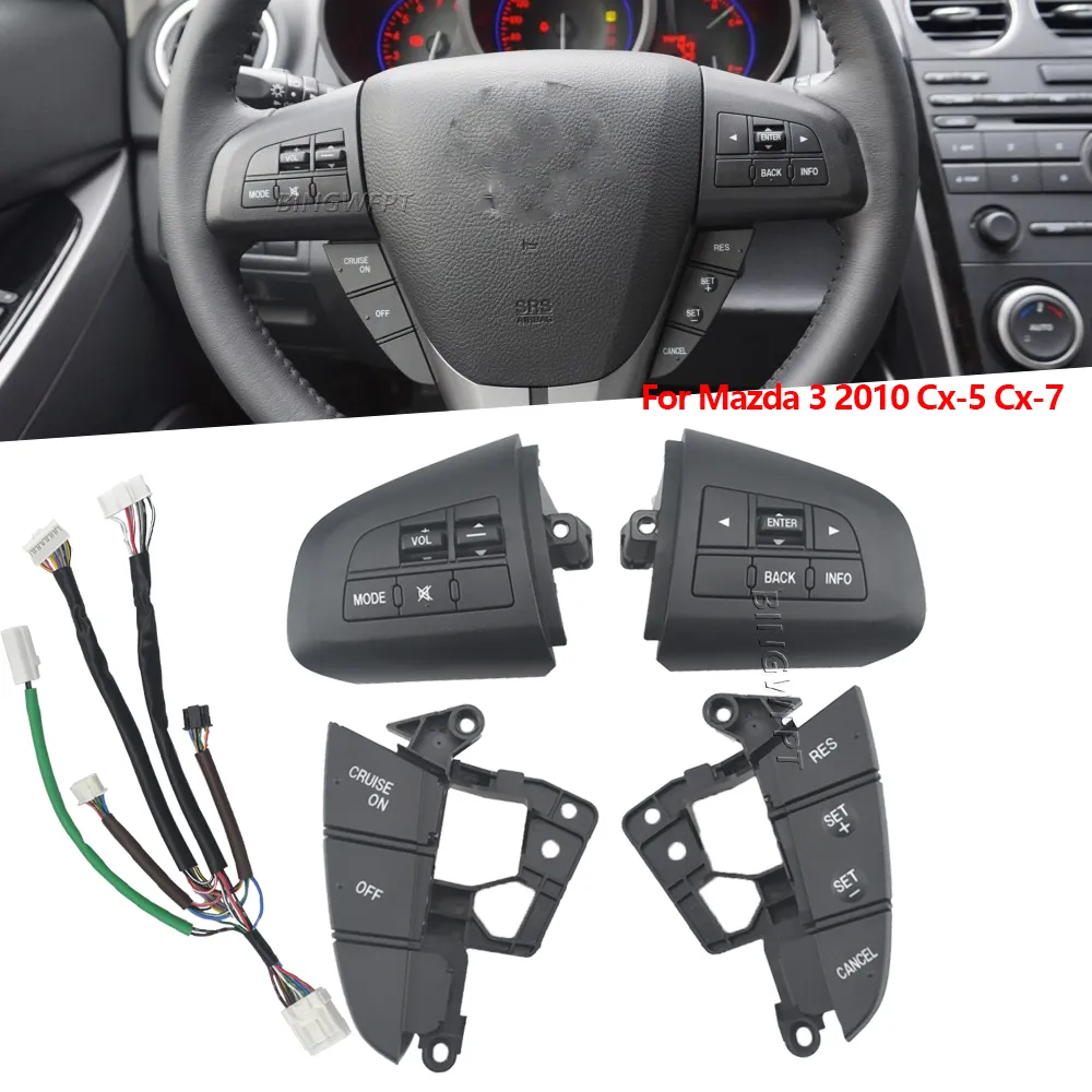 Mazda Steering Wheel Cruise Control Switch ... From Carfansauto, $85.48 ...