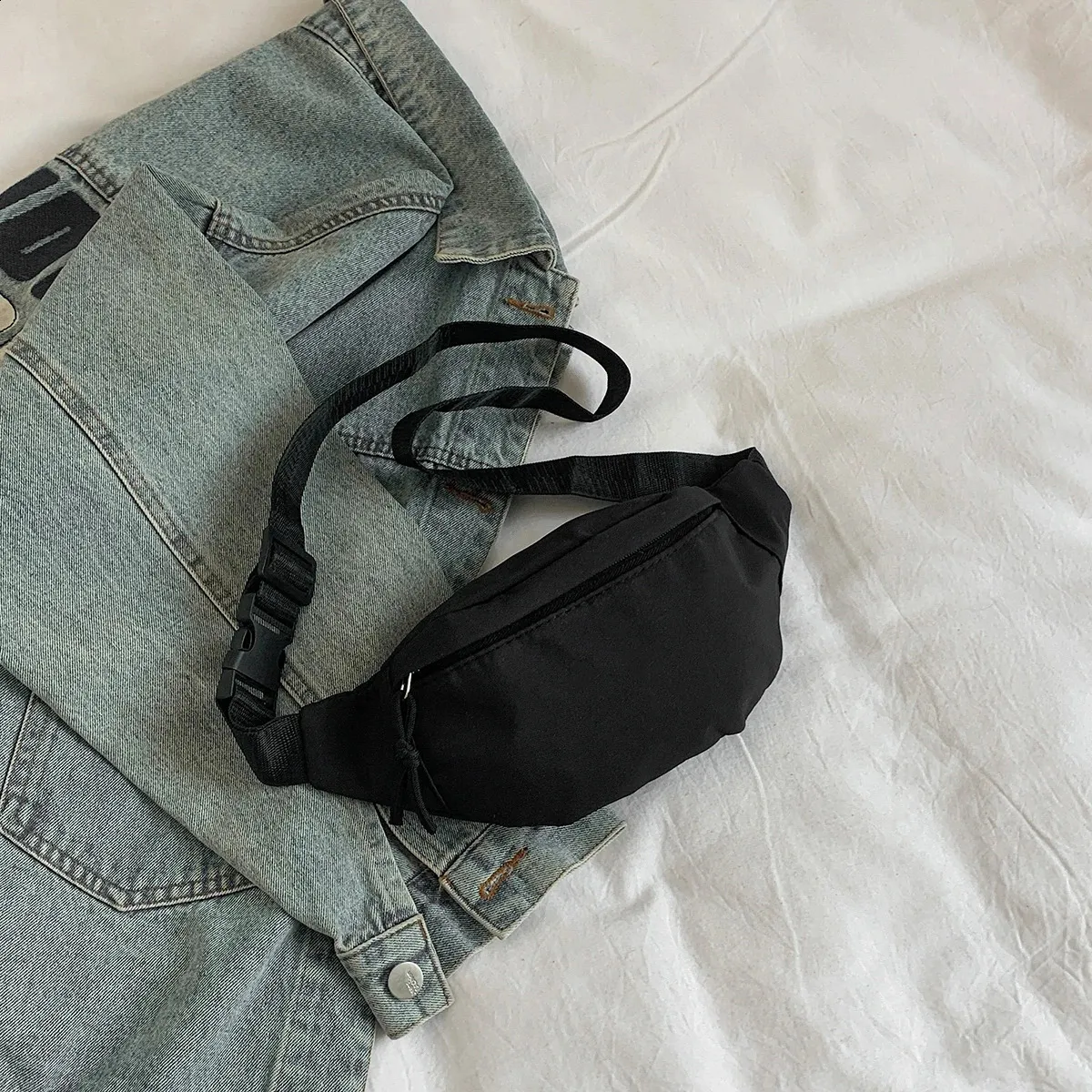 Fanny Pack Waist Sling Bag Crossbody Chest Bag Belt Bag Sport Style for ...