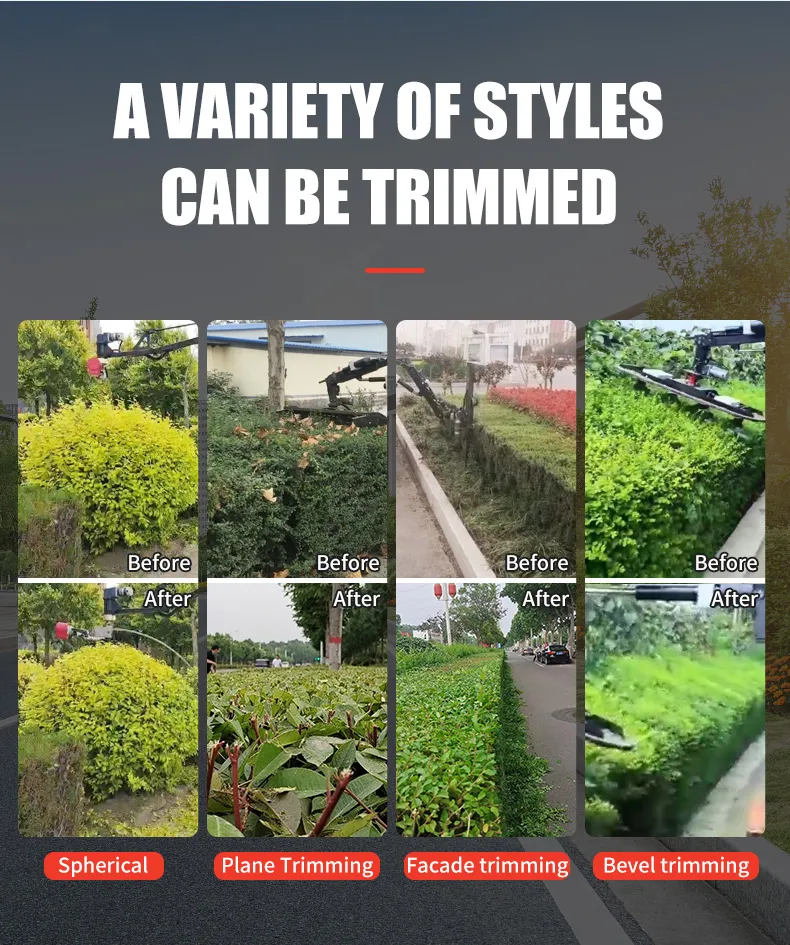 180° Rotating Head Hedge Trimmer with 18 in Hardened Steel Blade for ...