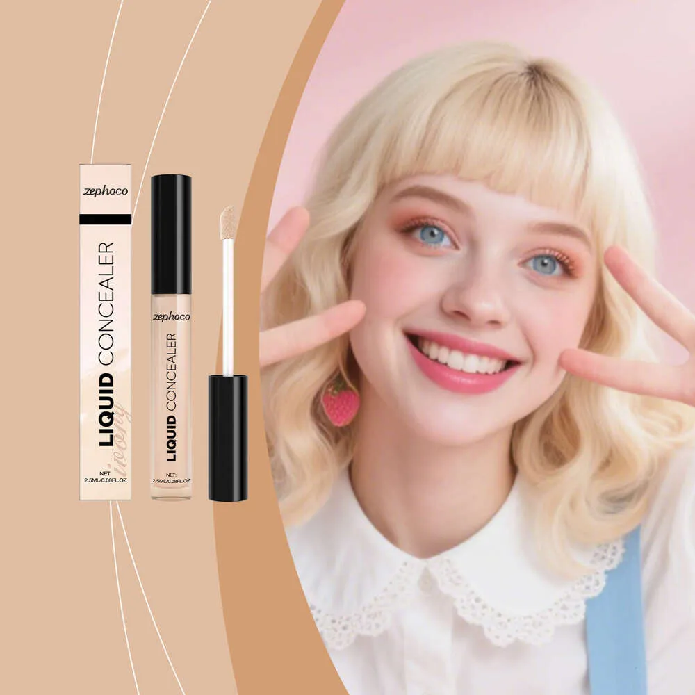 Ivory White Liquid Daily Facial Hydrating Natural Skin Color Concealer ...