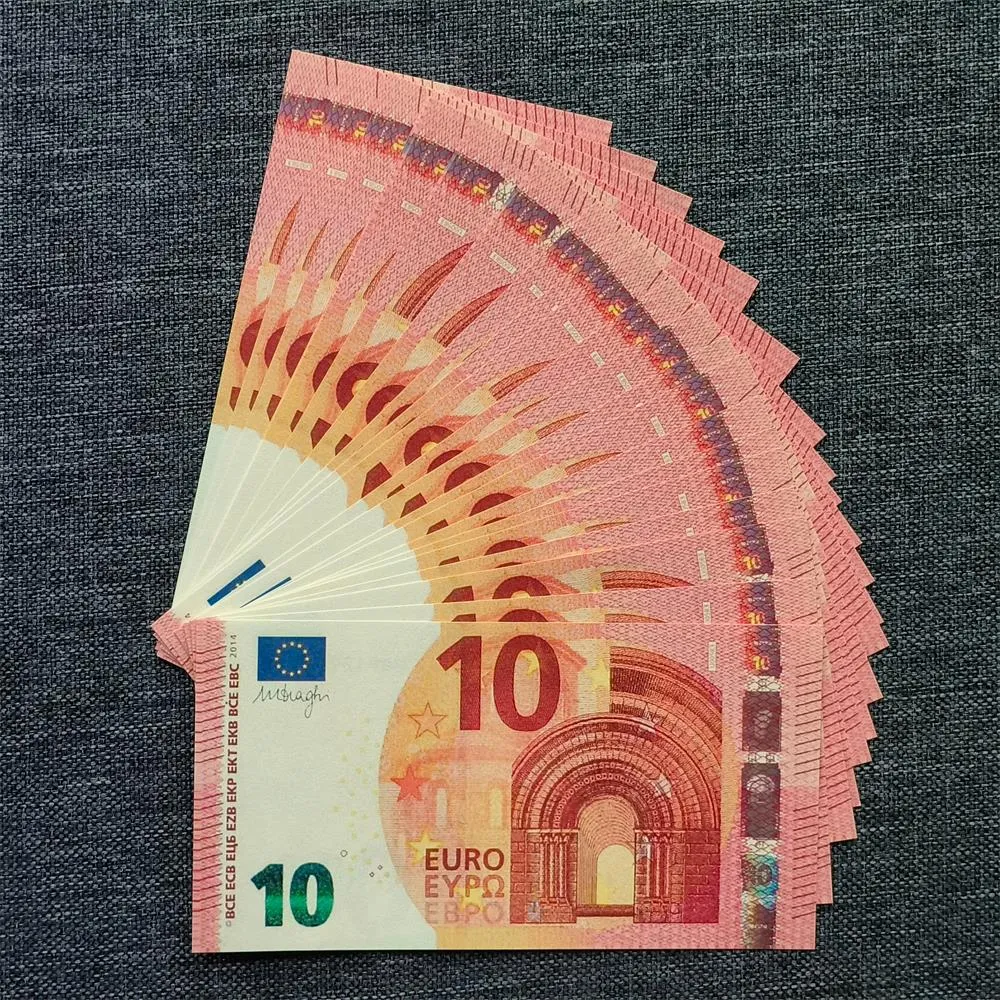 3A Movie Prop Money Euro Realistic Game Money Paper Money Props 5 10 20 ...
