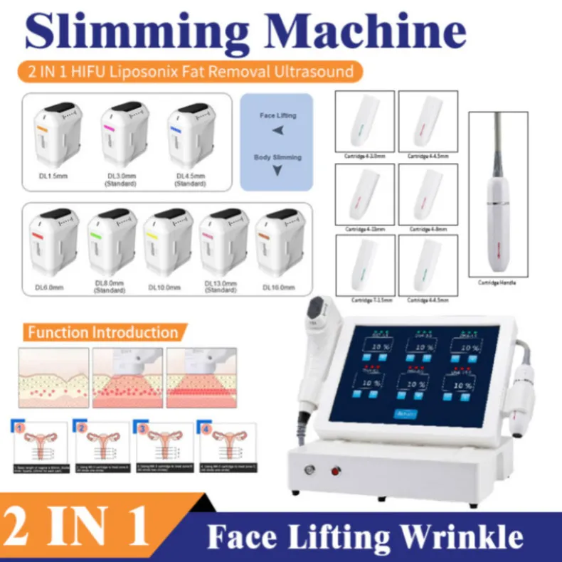 Beauty Equipment 2026 HIFU Machine High Intensity Focused Ultrasound ...
