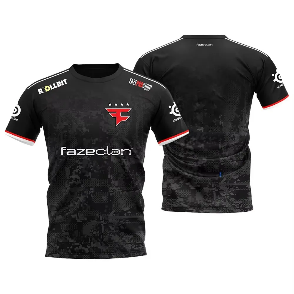 Faze Esports Club Uniform CSGO Pro League Training Jersey Mens ...