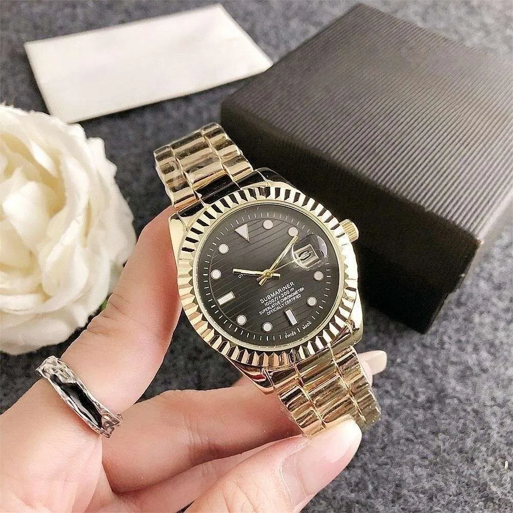 Luxury Stainless Steel Alloy Wristwatch with Auto Date for Men and ...