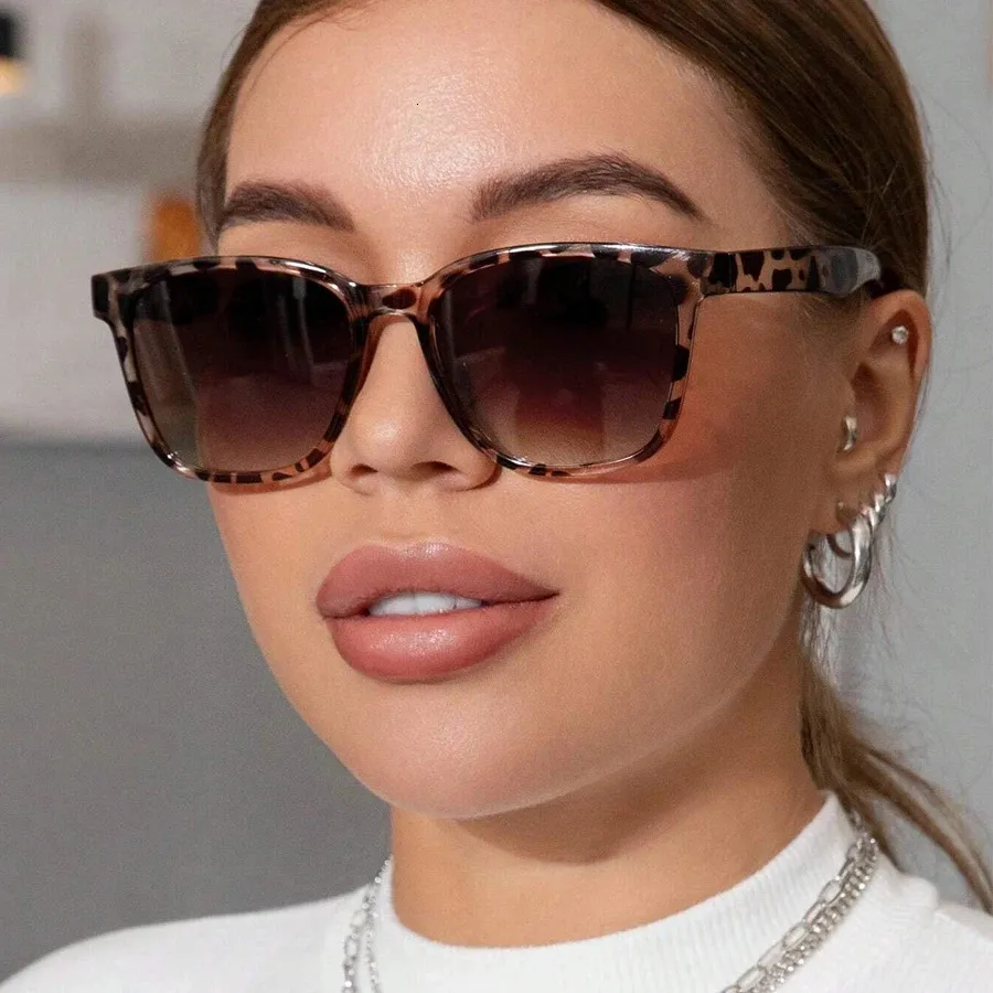 Retro 2025 Classic Vintage Oversized Square Sunglasses for Women ...