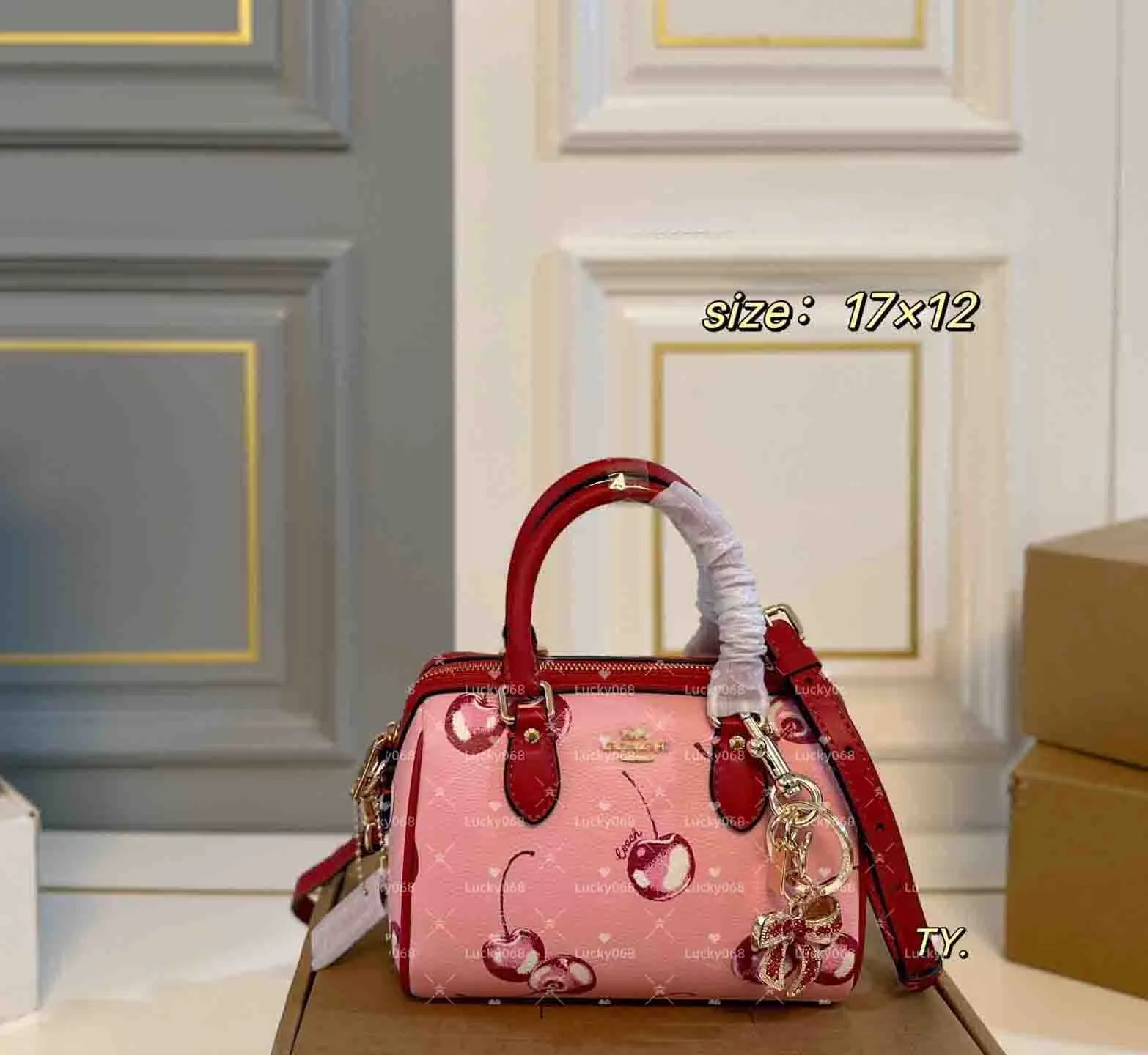 Medium Size Pillow-Shaped Leather Hobo Shoulder Bag for Women with ...