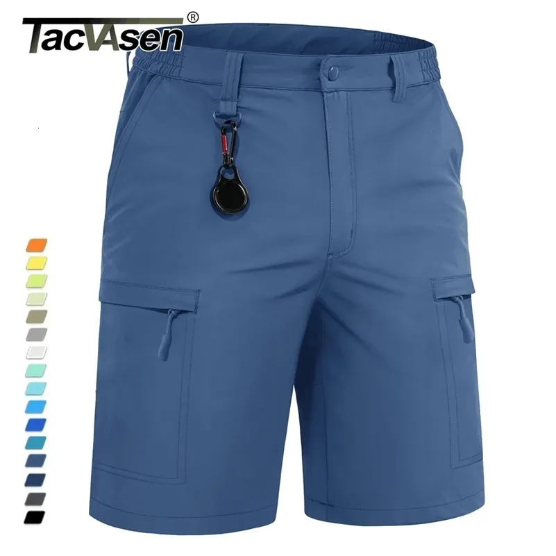 TACVASEN Summer Moisture Wicking Casual Nylon Rip-Stop Acrylic Capri ...