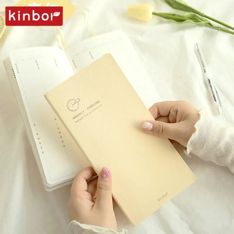 Kinbor Weekly Planner 2026 A5 A6 Pocket Notebook For Daily, Weekly ...