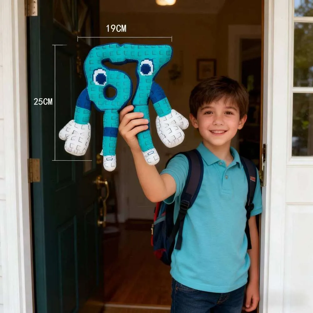 Cute No. 67 Steal A Brainrot Plush Doll Collectible... From ...