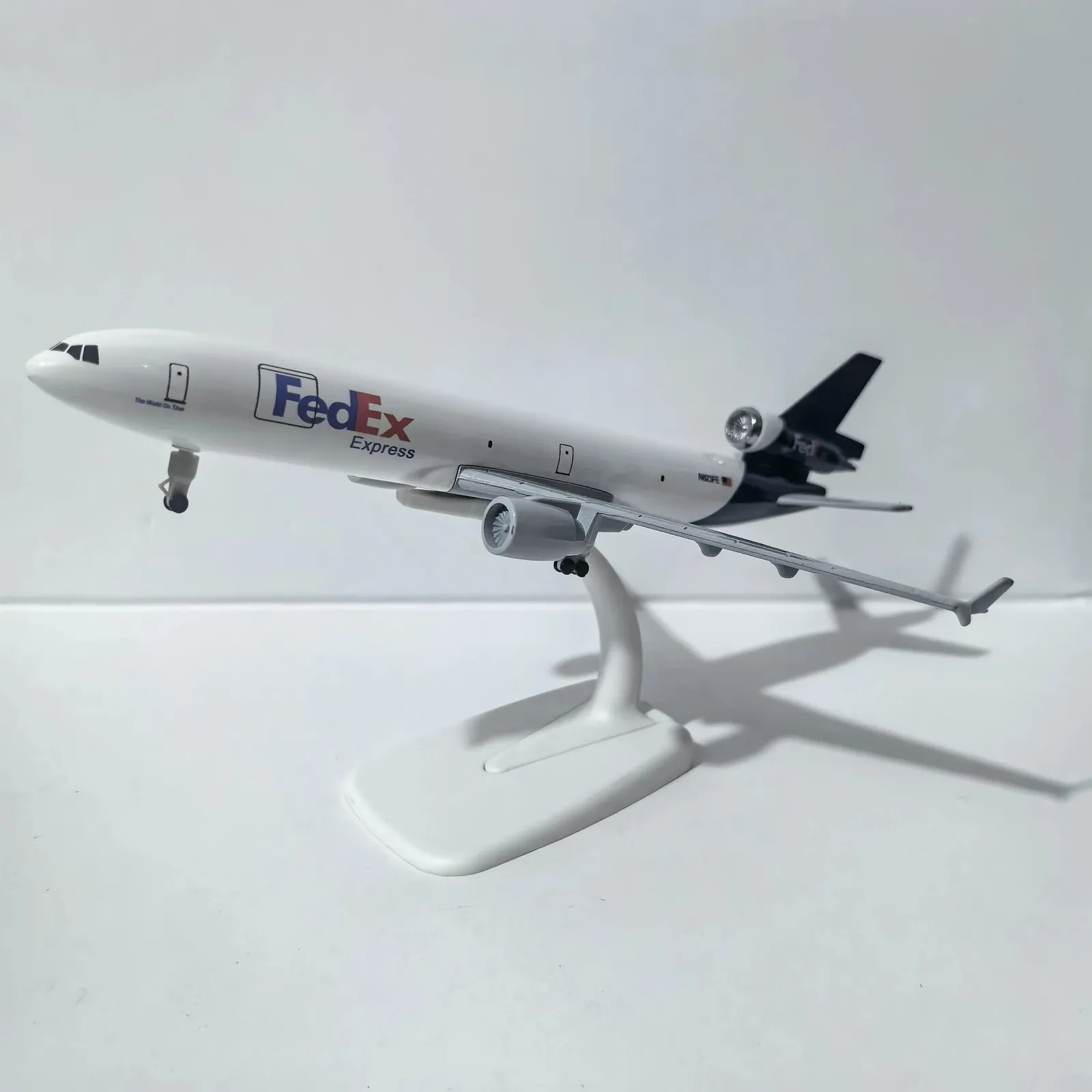 JASON TUTU 7.9 in 20cm Diecast Metal FedEx Express McDonnell Douglas ...