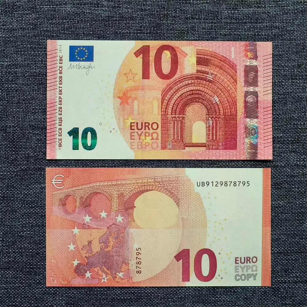 3A Realistic Prop Money Bills Euro Dollar Notes 10 20 50 100 200 500 ...