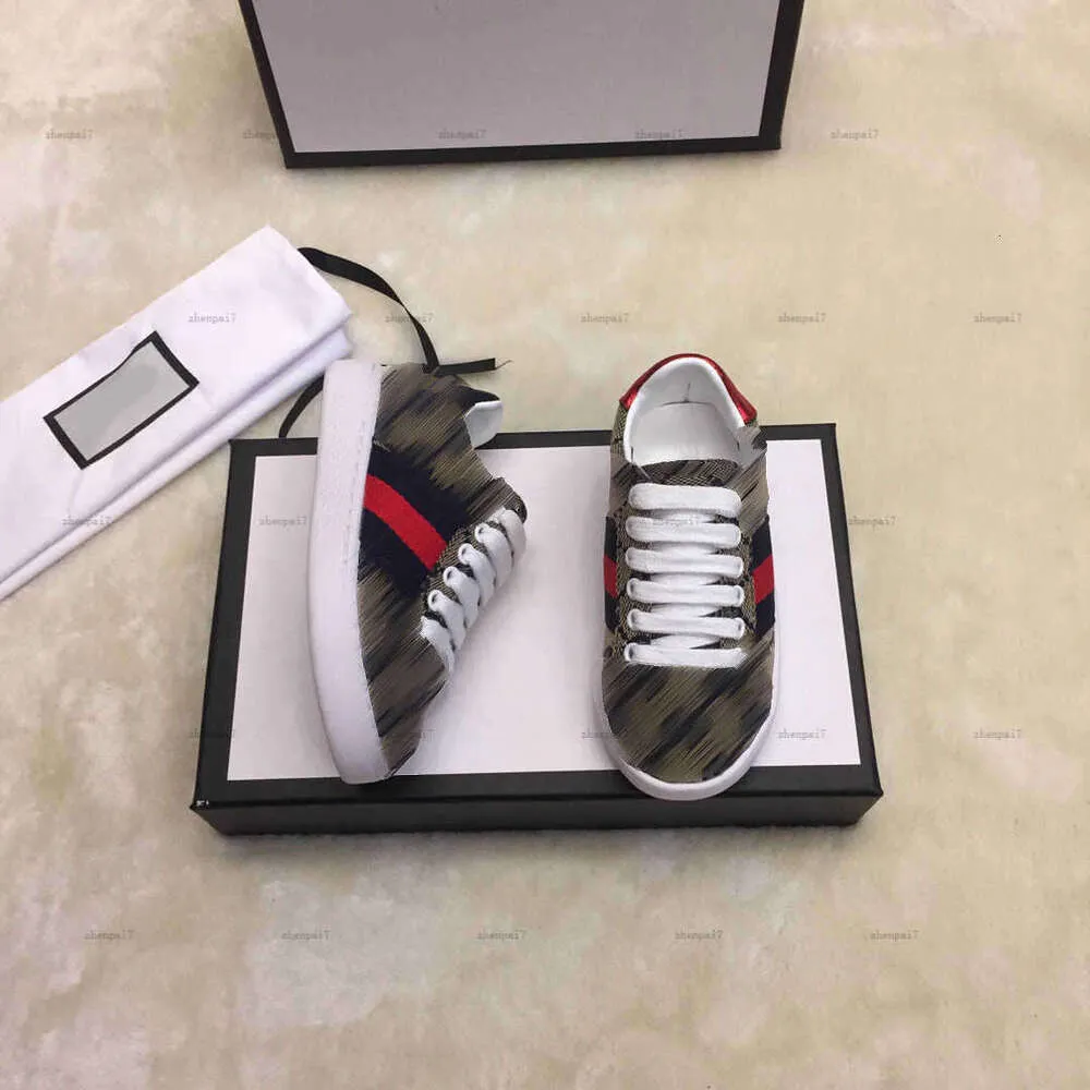 Child Sneakers Classic Design Canvas Shoe Size 26-35 with Hook & Loop ...