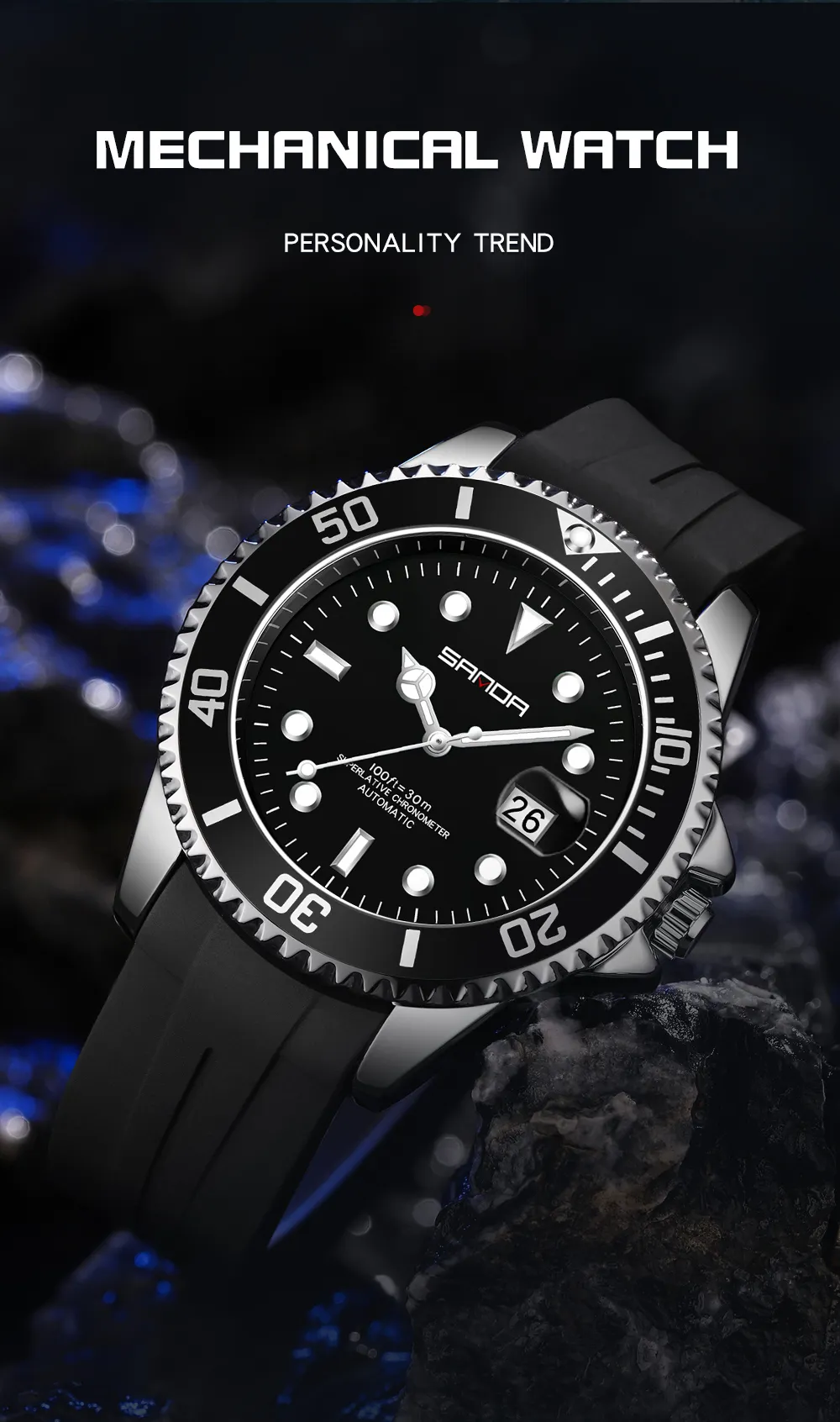 Diver Inspired Automatic Mechanical Sekonda Watch... From Watchgallery ...