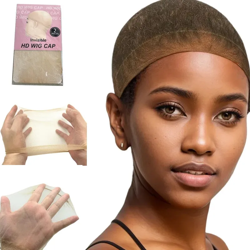 Transparent HD Wig Caps 1/5/10 Pack Sheer Breathable Ultra-Thin ...