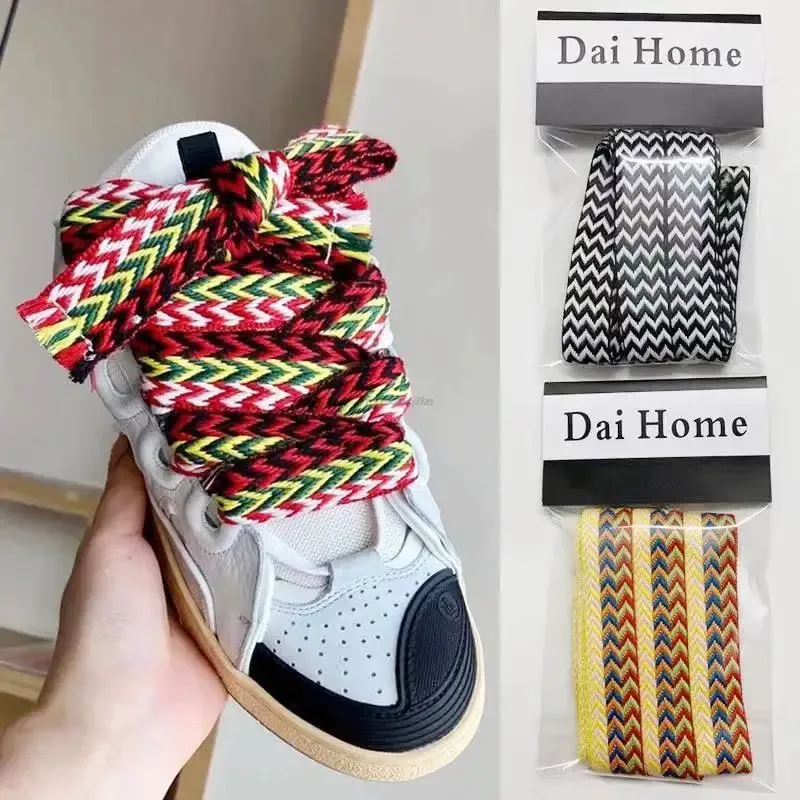 Flat shoelaces for sneakers with widths 0.6/0.8/1.2 in and lengths 47 ...
