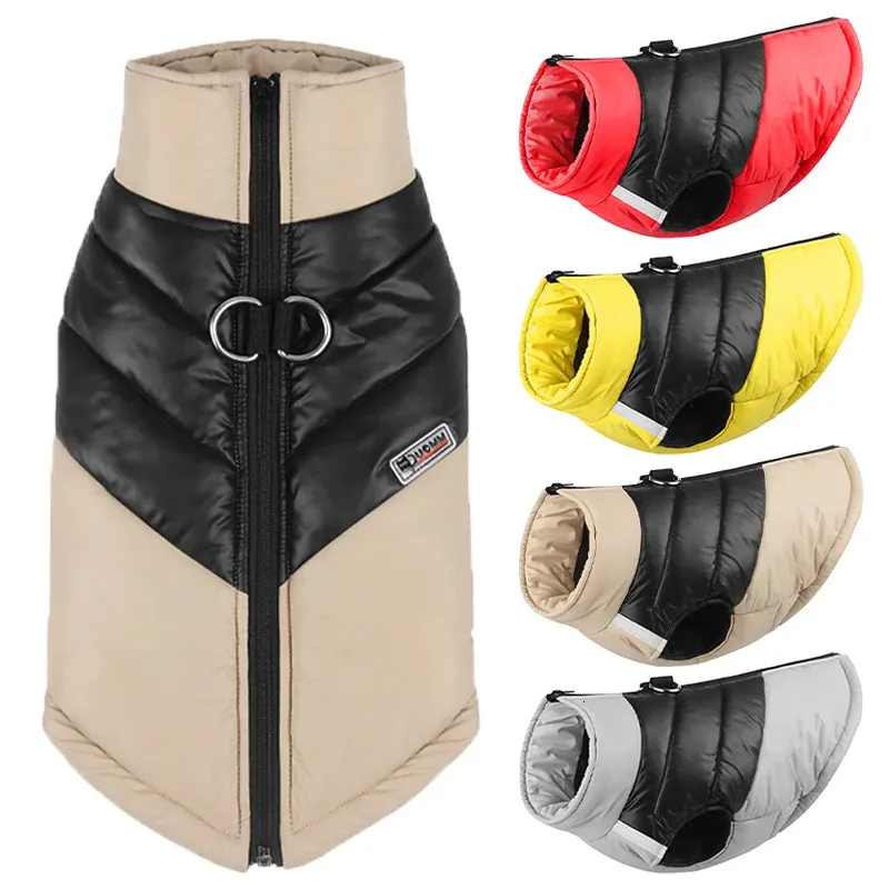 Winter Dog Clothes Waterproof Jacket for Small to Large Dogs with ...