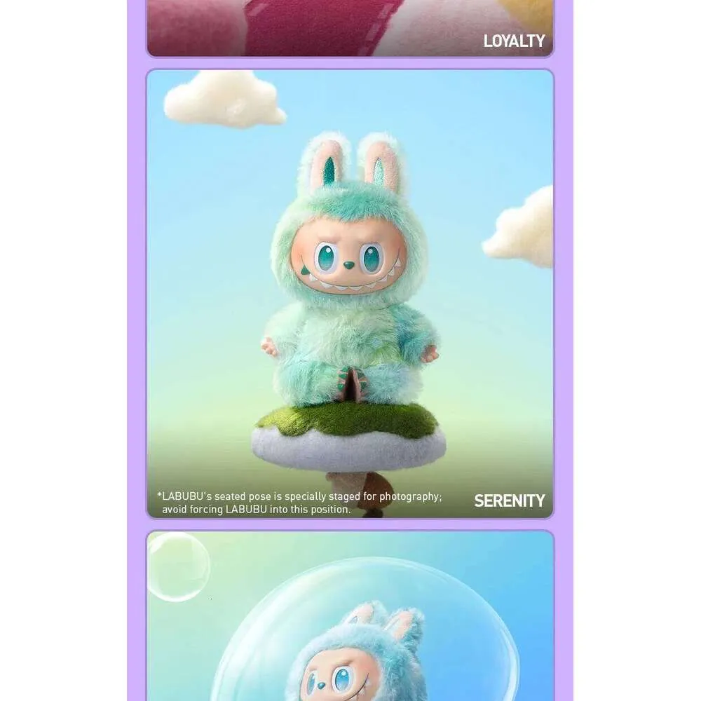 Labubu Big into Energy Series Blind Surprise PVC Action Figure Model ...