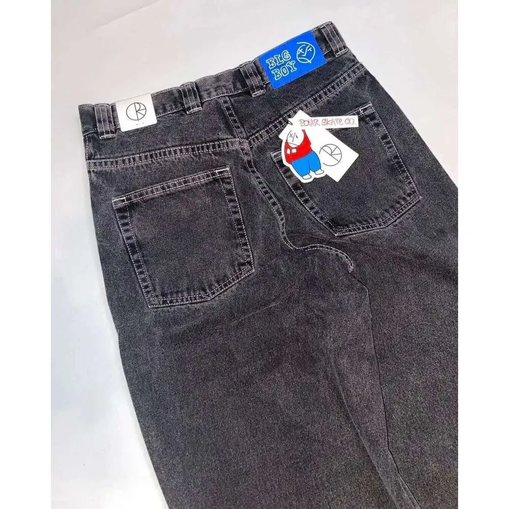 Jnco Jeans Trousers Mens Jeans Loose Straight Knee-Length Cotton Blend ...