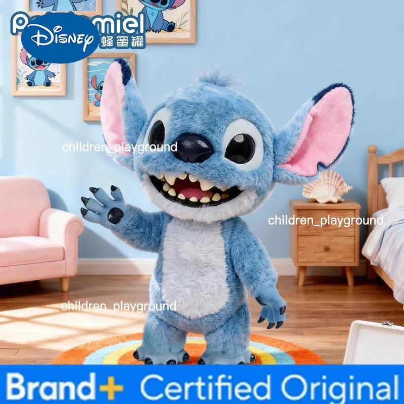 Disney Genuine Stitch Joint Plush Toy Movie Figure Dolls Anime Peluche ...
