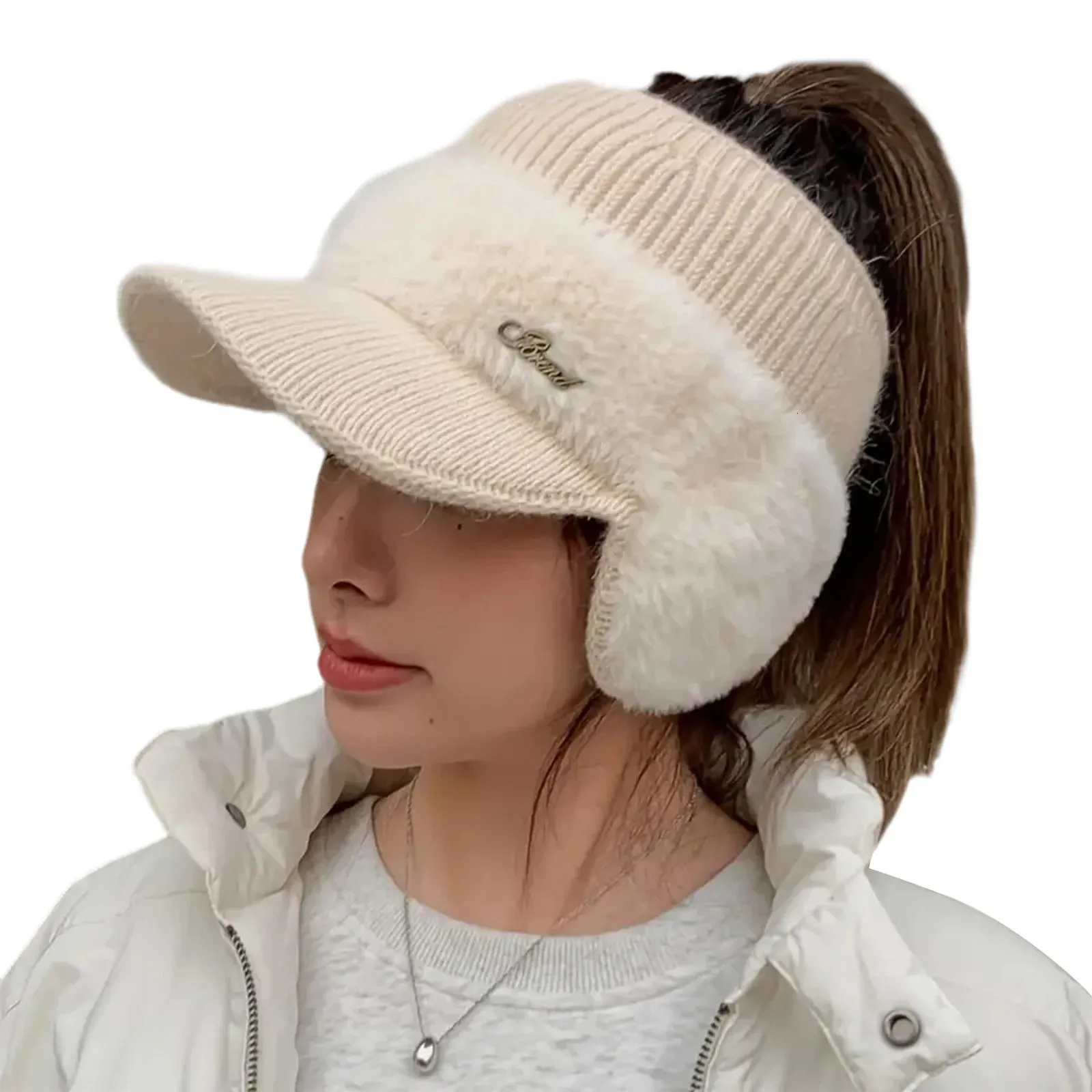 Winter Hat for Women Silk Non-Woven Cowboy Style with Animal Pattern ...