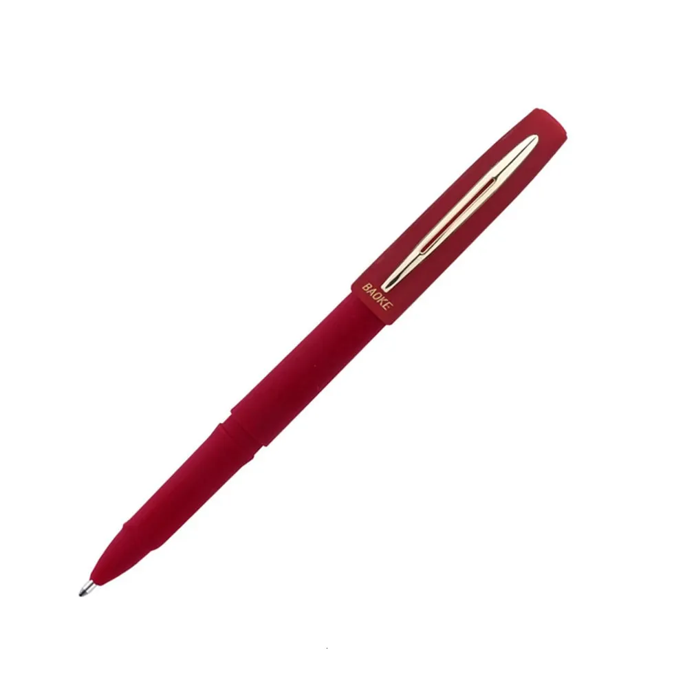 Baoke Large Capacity Antibacterial Gel Ink Roller Ball Pen Refills Pink ...