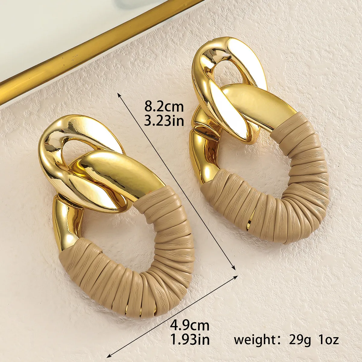 Huggie Earrings with Flower Charms Silver Plated Copper Acrylic Resin ...