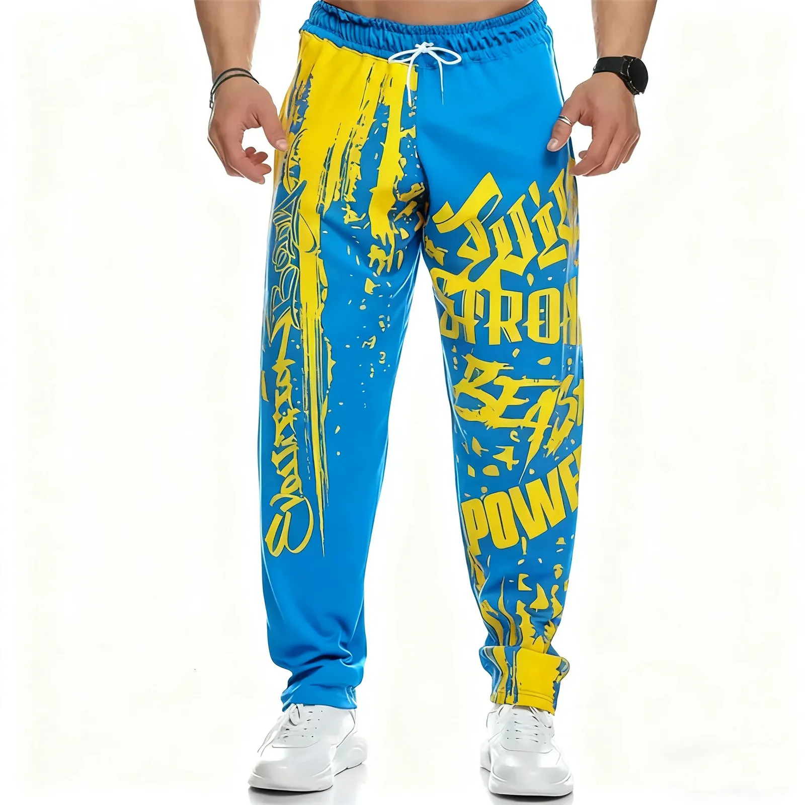 Gothic Y2K Casual Sporty Plussize Loose Street Sweatpants 3D Printed ...