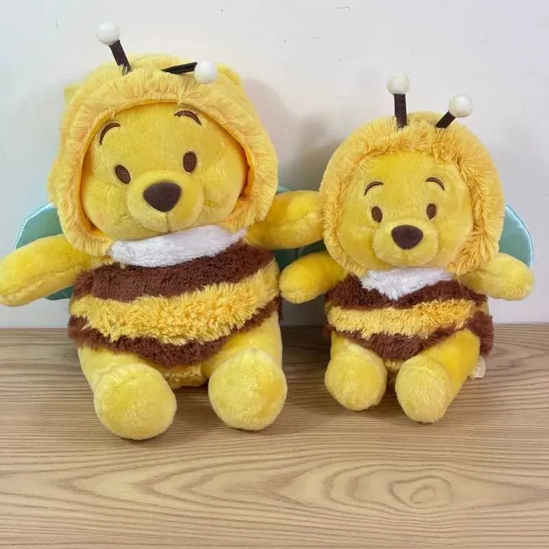 Disney Winnie The Pooh Bee Plush Toys Pillow Decoration Anime Bear ...