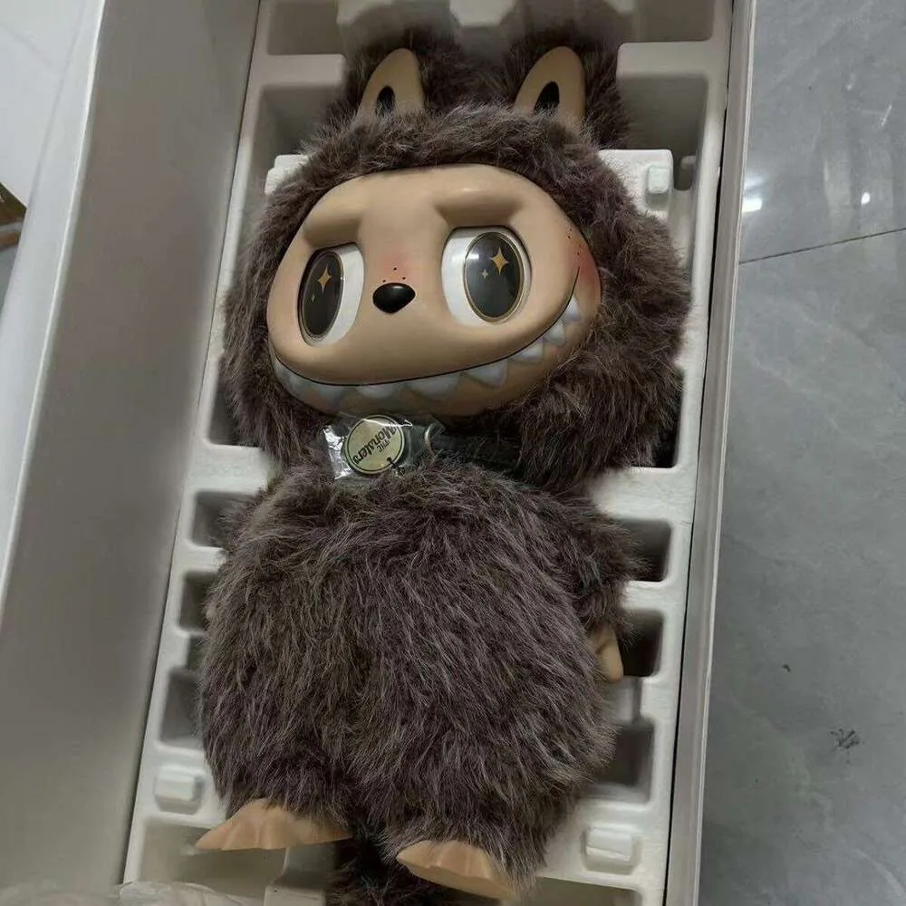 Labubu ZIMOMO Big Chief 58CM Vinyl Plush Doll Figurine for Desktop ...