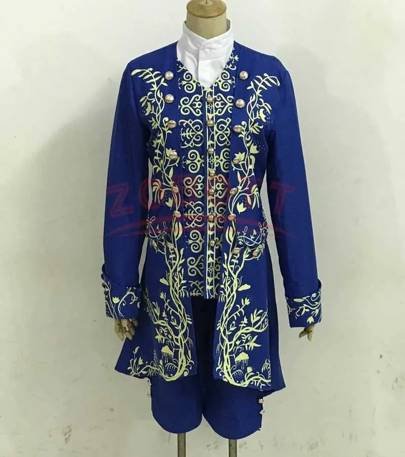 Disney Beauty and The Beast Costume Adults Prince Adam Cosplay Costume ...
