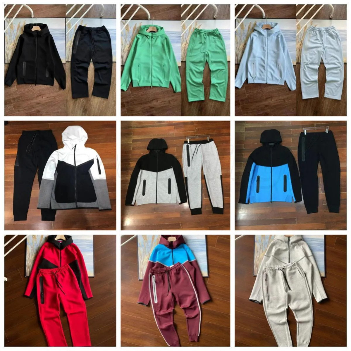 Nocta tech fleece tracksuit with hooded fleece hoodie and mid-calf ...