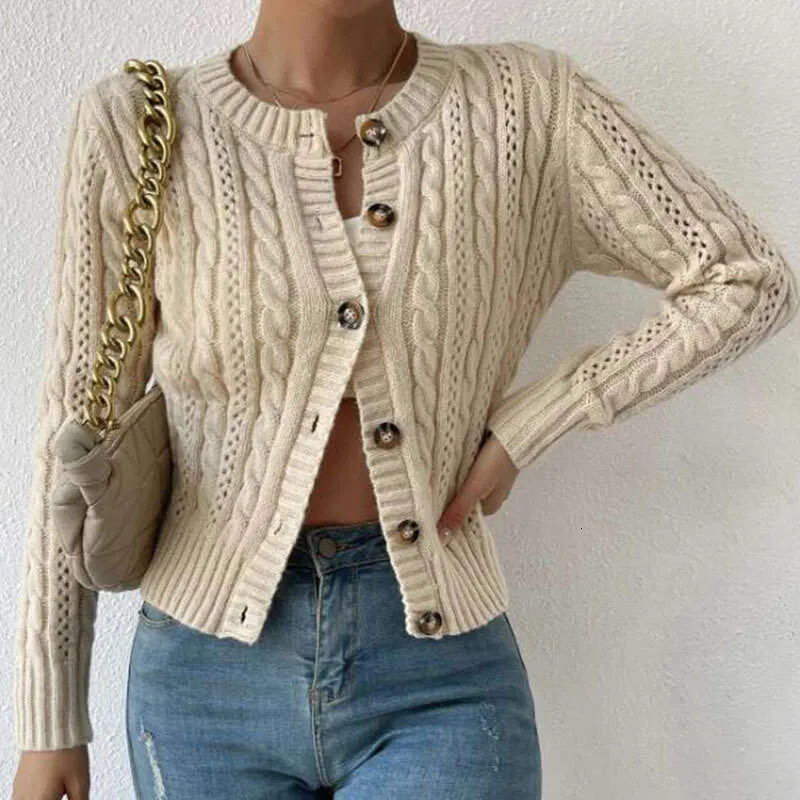 Plus Size Women's Long Sleeve Acrylic Cardigan Sweater with Hood and ...