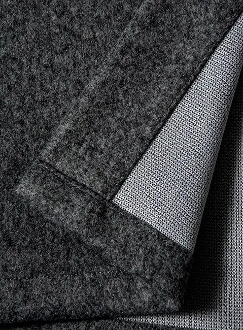 Long Corduroy Coat Women Double-Breasted Cashmere Poplin Jacket for ...