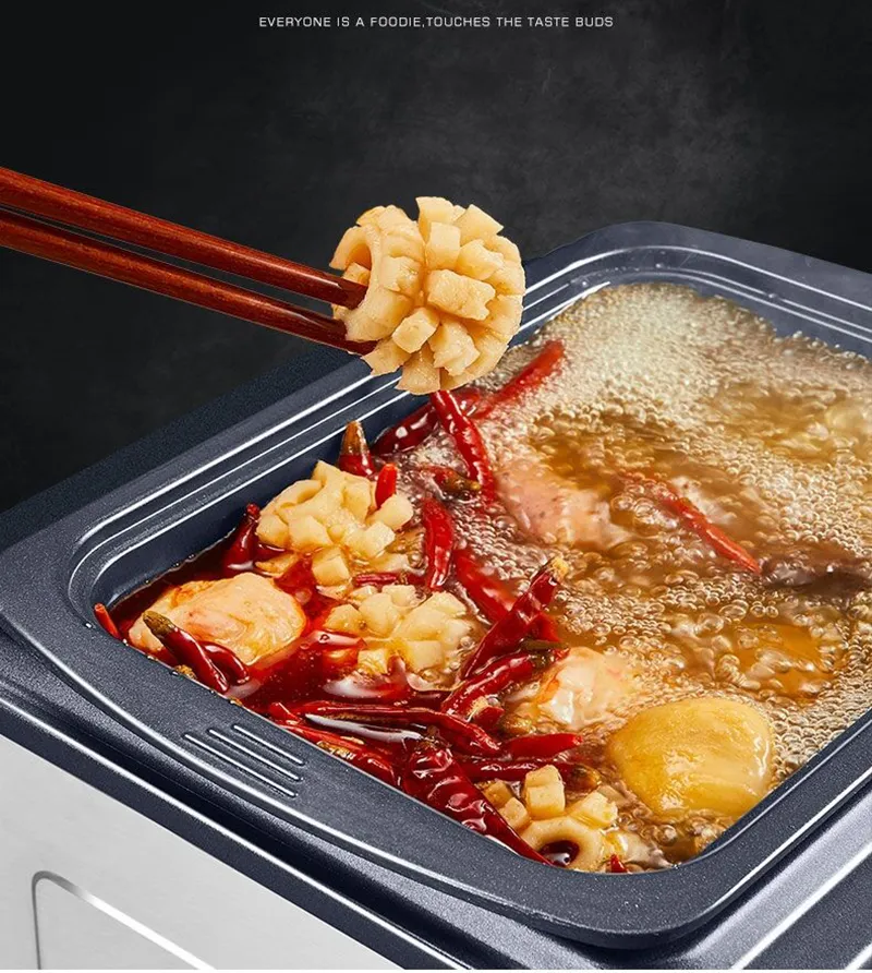 Portable Smokeless Electric Barbecue Griddle Grill for 5-10 People ...