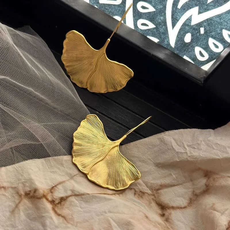 Ginkgo Leaf Earrings For Women Retro Leaf Motif... From Lumi0, $12.5 ...